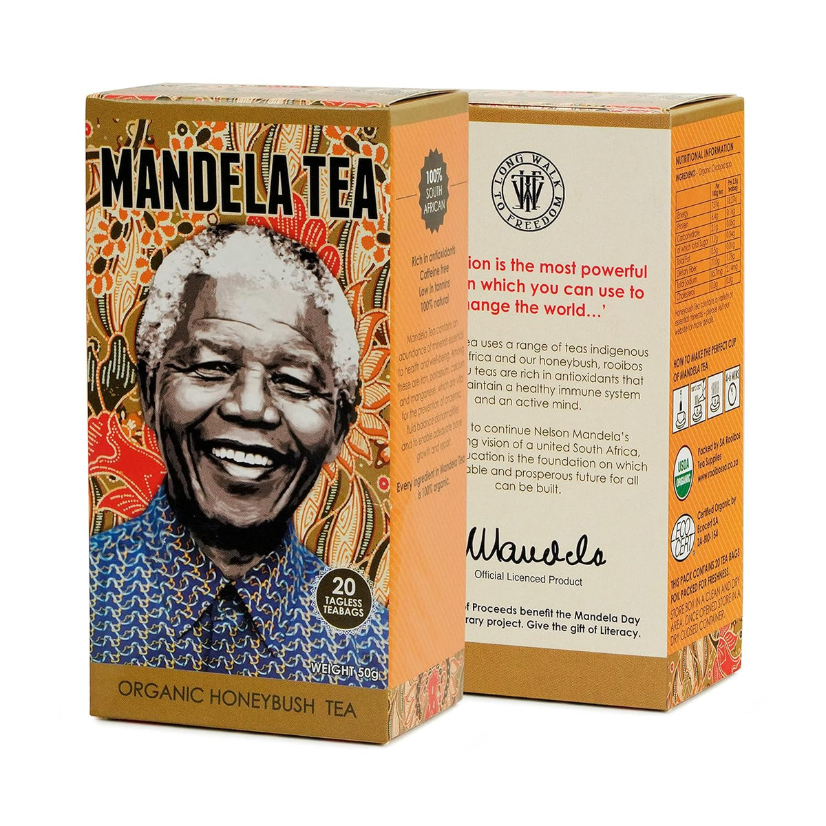 Mandela Tea – Organic Honeybush — WELKOM USA