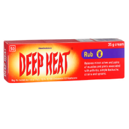 Deep Heat Original 35g — WELKOM USA