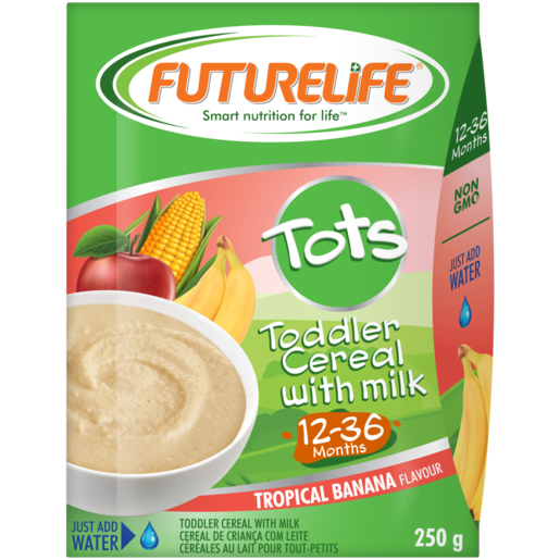 FUTURELIFE Tots Toddler Tropical Banana Flavoured Cereal 250g — WELKOM USA
