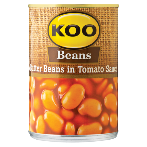 KOO Butter Beans In Tomato Sauce Can 420g — WELKOM USA