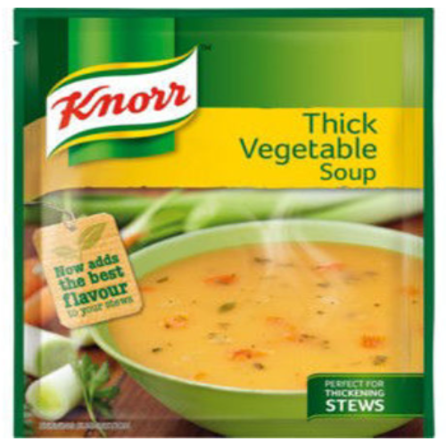 Knorr Soup Thick Vegetable 50g Sachet — WELKOM USA