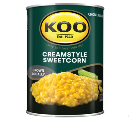 Koo Creamstyle Sweetcorn 415g — WELKOM USA