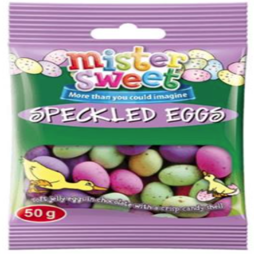 Mr Sweet Speckled eggs 50g packet — WELKOM USA