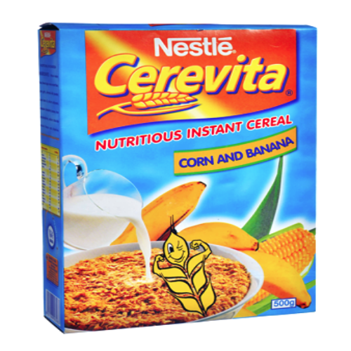 Nestle Cerevita (Zim) Corn & Banana 500g — WELKOM USA