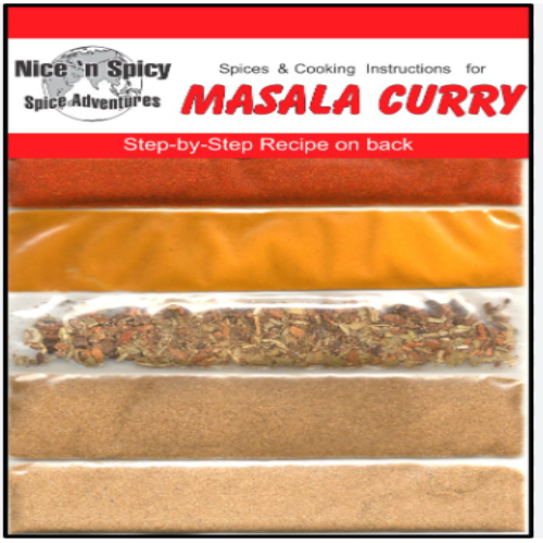 Nice'n Spicy Masala Curry Sachet — WELKOM USA