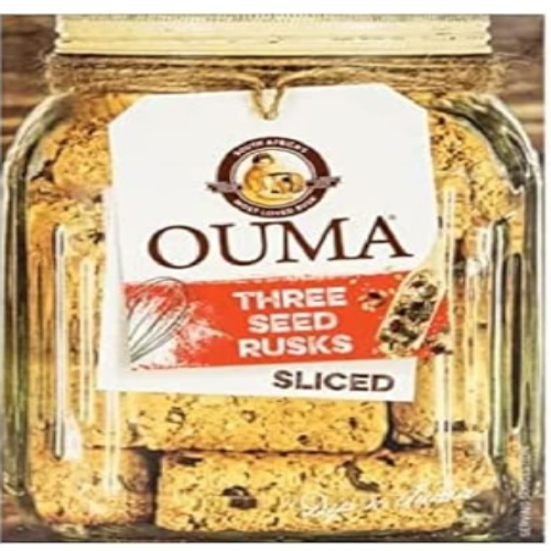 Ouma Rusks - Sliced 3 Seeds 450g Box — WELKOM USA