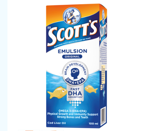 Scott's Emulsion Original 100ml — WELKOM USA