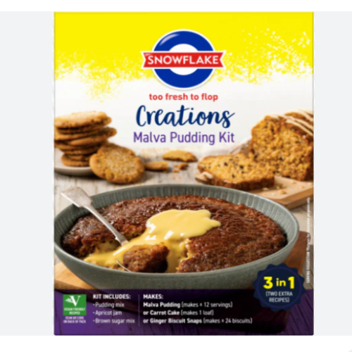 Snowflake Creations Malva pudding, 400g Bag — WELKOM USA