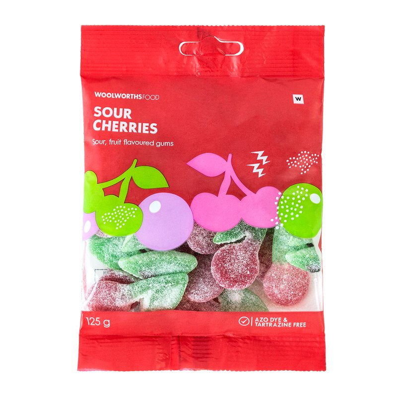 Woolworths Sour Cherries 125 g — WELKOM USA