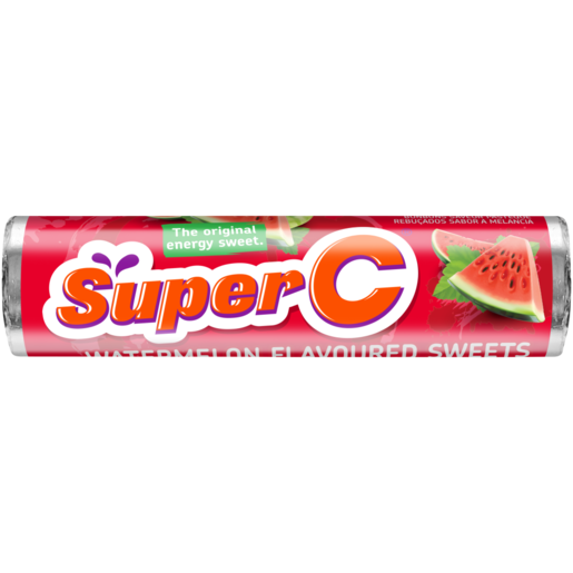 Super C Watermelon Flavoured Sweets 36.6g — WELKOM USA