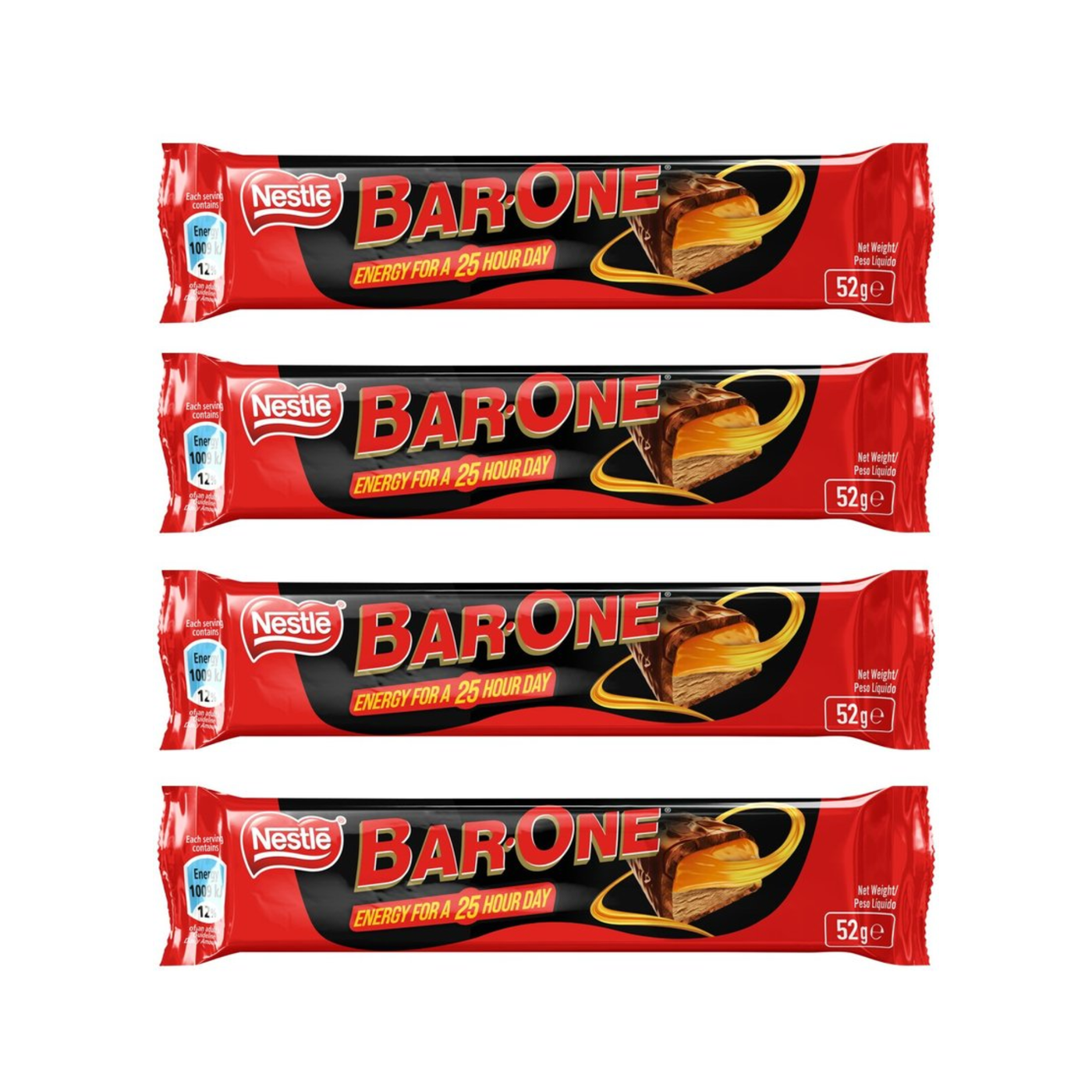 Nestlé Bar-One Milk Chocolate Bar 52g 4 Pack - Special — WELKOM USA