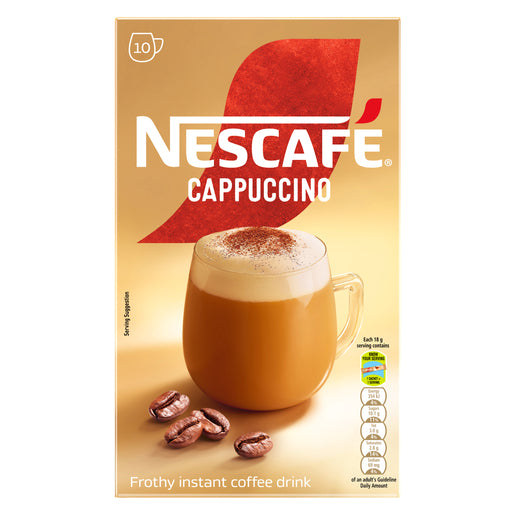 Nescafe Original Cappuccino Sachets 10x18g — WELKOM USA