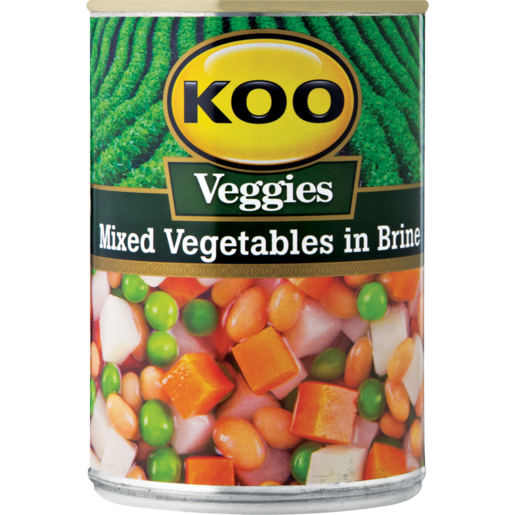 KOO Canned Mixed Vegetables - 410 g — WELKOM USA